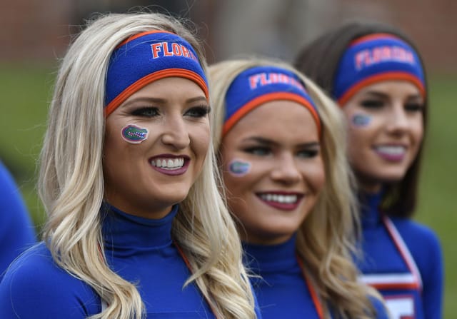 Florida cheerleading squad prep for an exciting Gators vs Razorbacks Week 10 clash