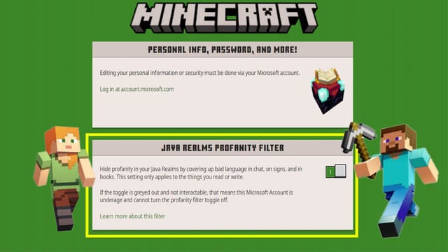 How to get around Minecraft censorship