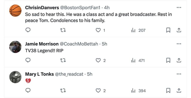 Who was Tom Larson? Tributes pour in as legendary sportscaster dies aged 84