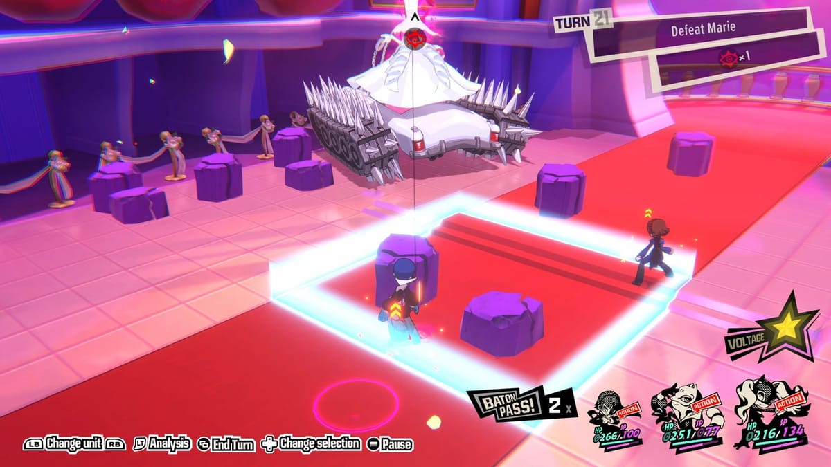 Persona 5 Tactica: How to easily defeat Marie