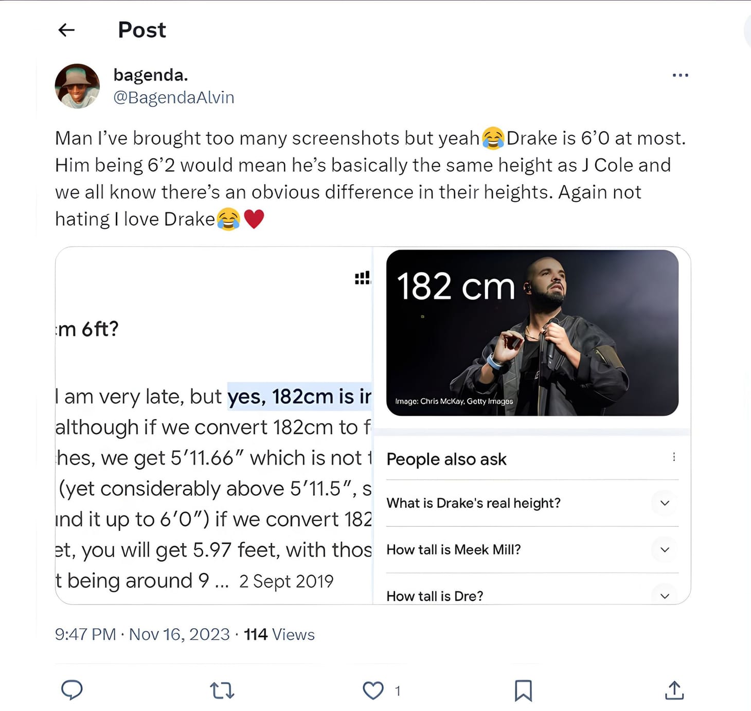 How tall is Drake? Rapper gets clowned for allegedly lying about his ...