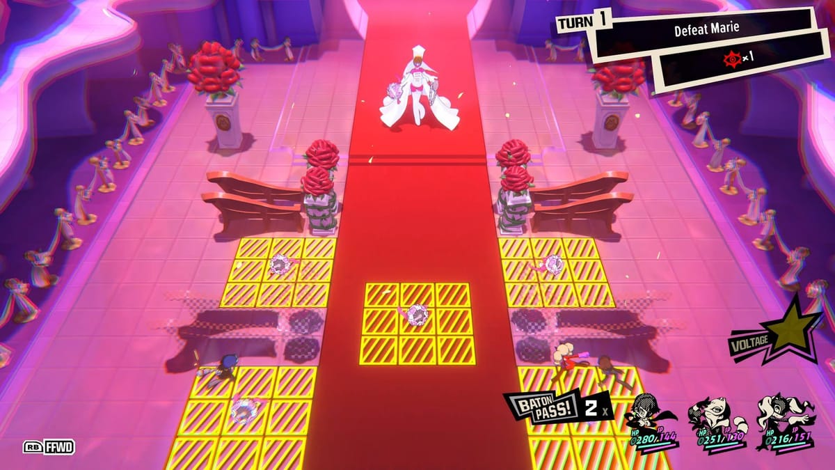 Persona 5 Tactica: How to easily defeat Marie
