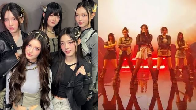 "CAME AND SLAYED": NewJeans stuns fans with their live performance of 'GODS' during the League ...