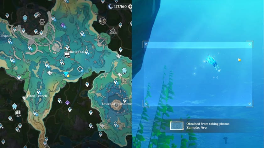 Locations of Basically Blue Wild Creatures in Genshin Impact