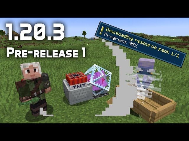 Minecraft 1.20.3 Pre-Release 1 patch notes: All you need to know