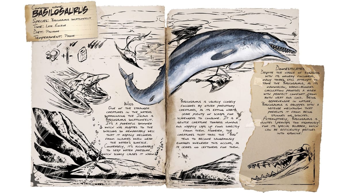 5 strong underwater tames in ARK Survival Ascended