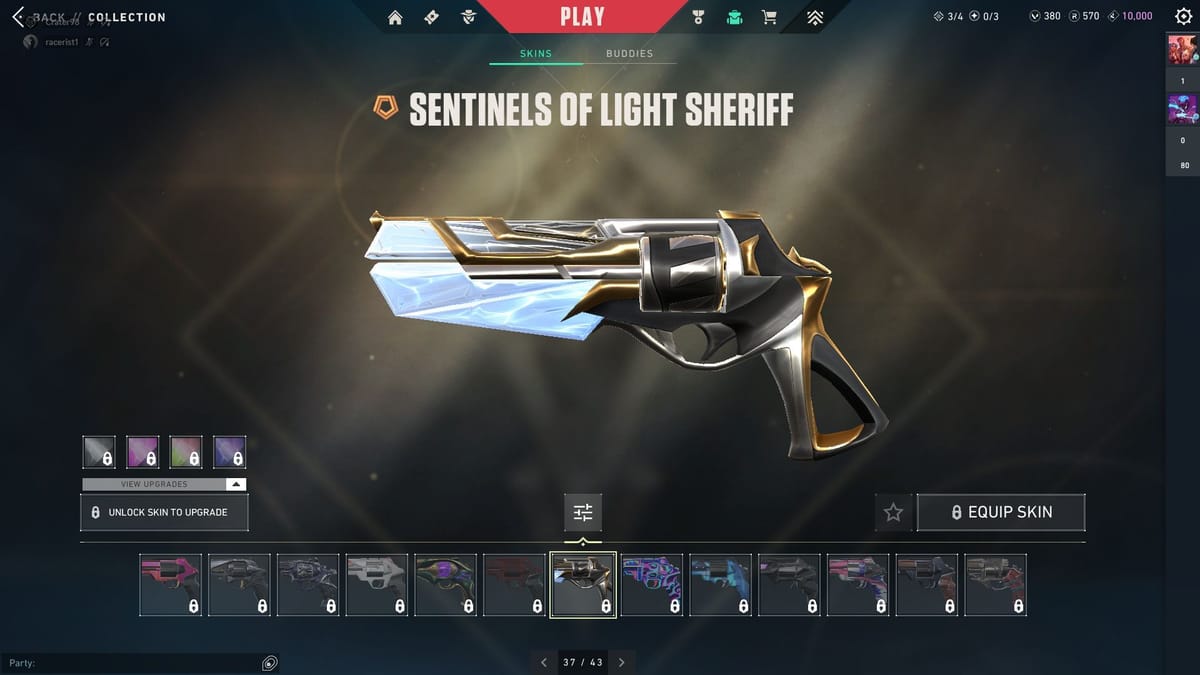 Valorant: Sentinels of Light skins ranked from worst to best