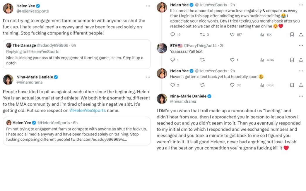 Helen Yee: 'The Undisputed UFC journalist belt showdown'- Fans rally ...