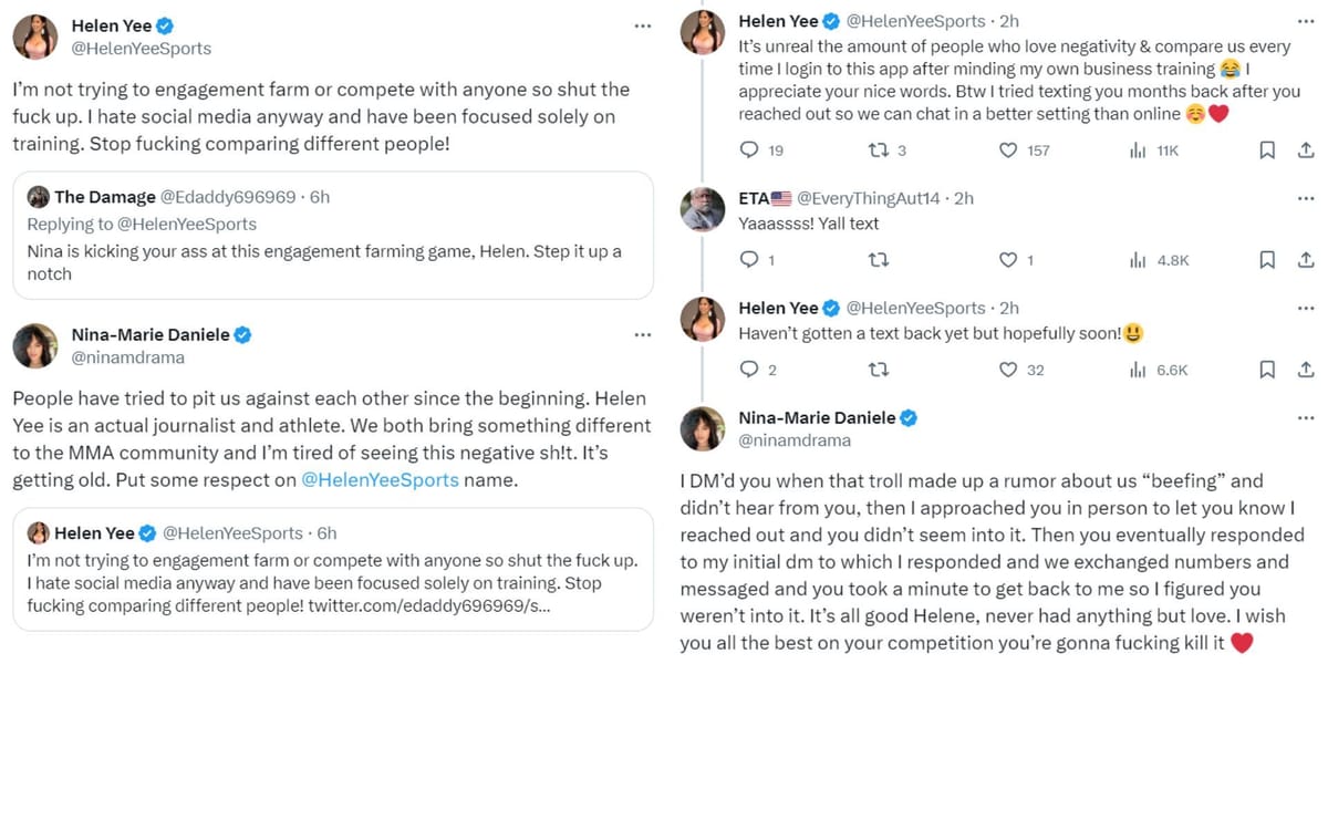 Helen Yee: 'The Undisputed UFC journalist belt showdown'- Fans rally ...