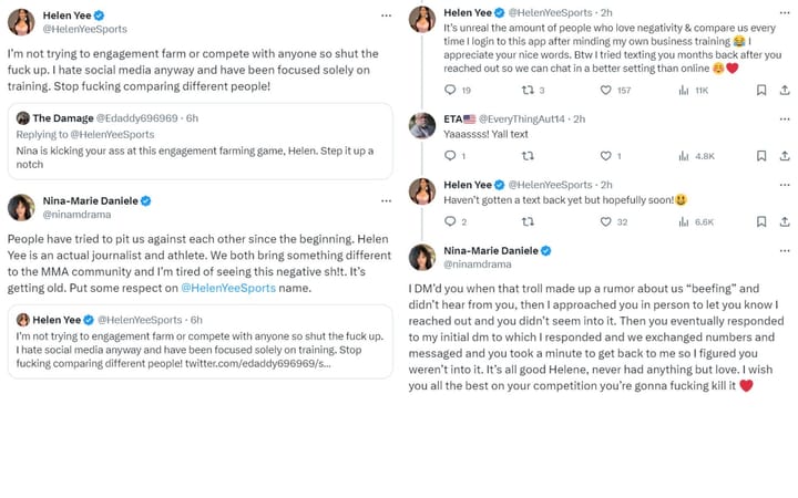 Helen Yee: 'The Undisputed UFC journalist belt showdown'- Fans rally ...