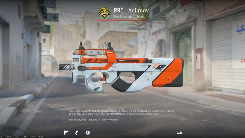 10 best P90 skins in Counter-Strike 2 (CS2)