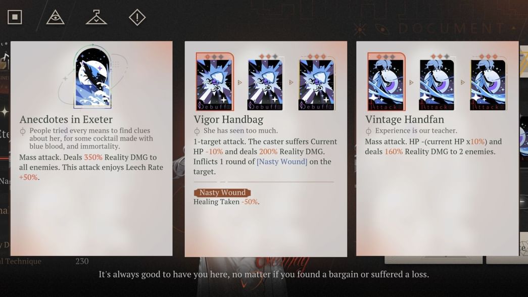 Reverse 1999 Eternity build guide