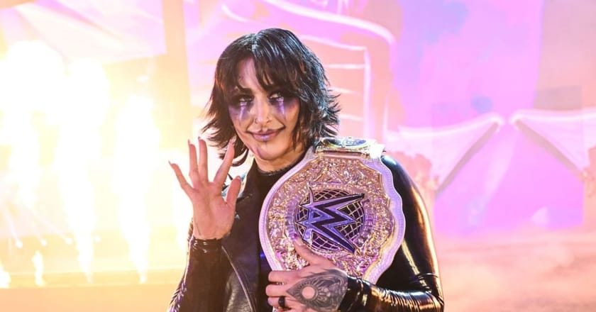 Rhea Ripley boasts about her superior performance at Crown Jewel