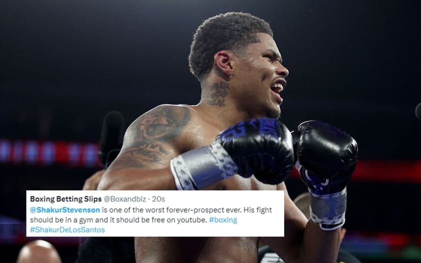 Shakur Stevenson snoozefest: Ryan Garcia, Devin Haney, and others slam ...