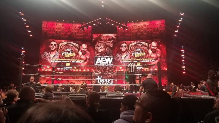 42-year-old star secretly returns to AEW by being ringside at Full Gear ...