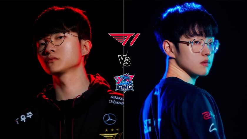 Worlds 2023: T1 vs. LNG Esports League of Legends Worlds 2023 Quarterfinals: Head-to-head ...