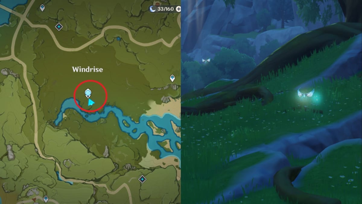 Locations of Legless Wild Non-Fish Creatures in Genshin Impact