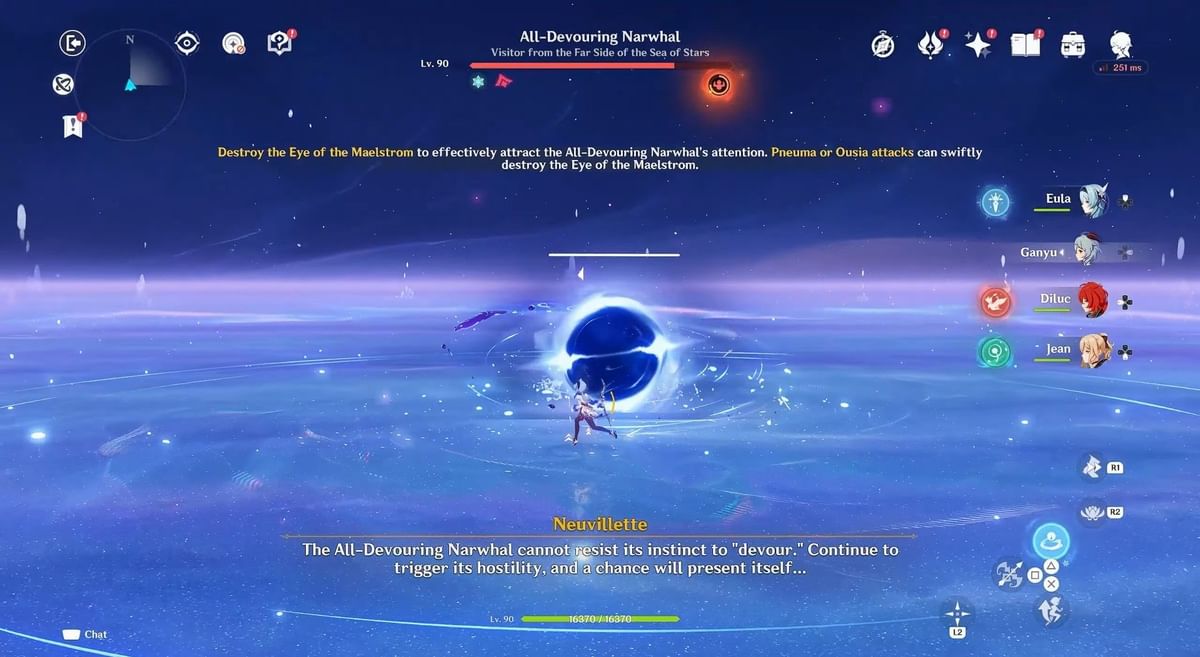 All-Devouring Narwhal in Genshin Impact: Location, how to reach, and ...