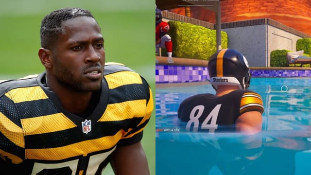 Antonio Brown faces backlash from fans for imitating absurd pool ...