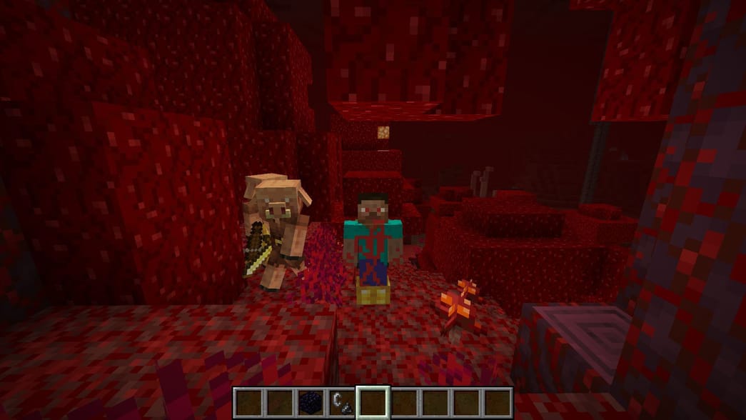 How to protect yourself from piglins in Minecraft