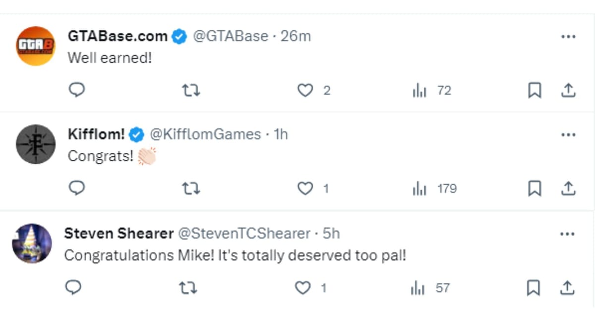 An original GTA creator, Mike Dailly, wins a Lifetime Achievement award ...