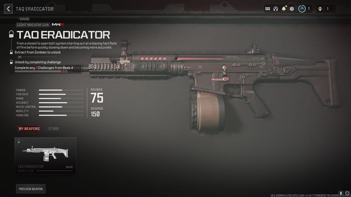 Best TAQ Eradicator loadout in Modern Warfare 3 (MW3) Season 2 Reloaded ...