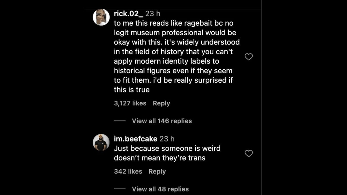 “Trans people have always existed”: Netizens react to UK Museum ...