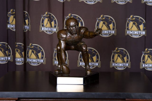 List of Rimington Trophy Winner Year by Year