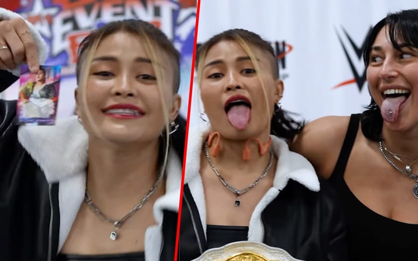 WATCH: Stamp Fairtex daps it up with WWE Women’s World Champ Rhea ...