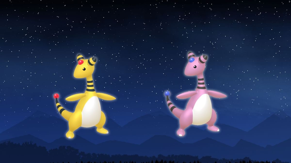 Pokemon GO Shiny Mareep, Shiny Flaaffy, and Shiny Ampharos guide