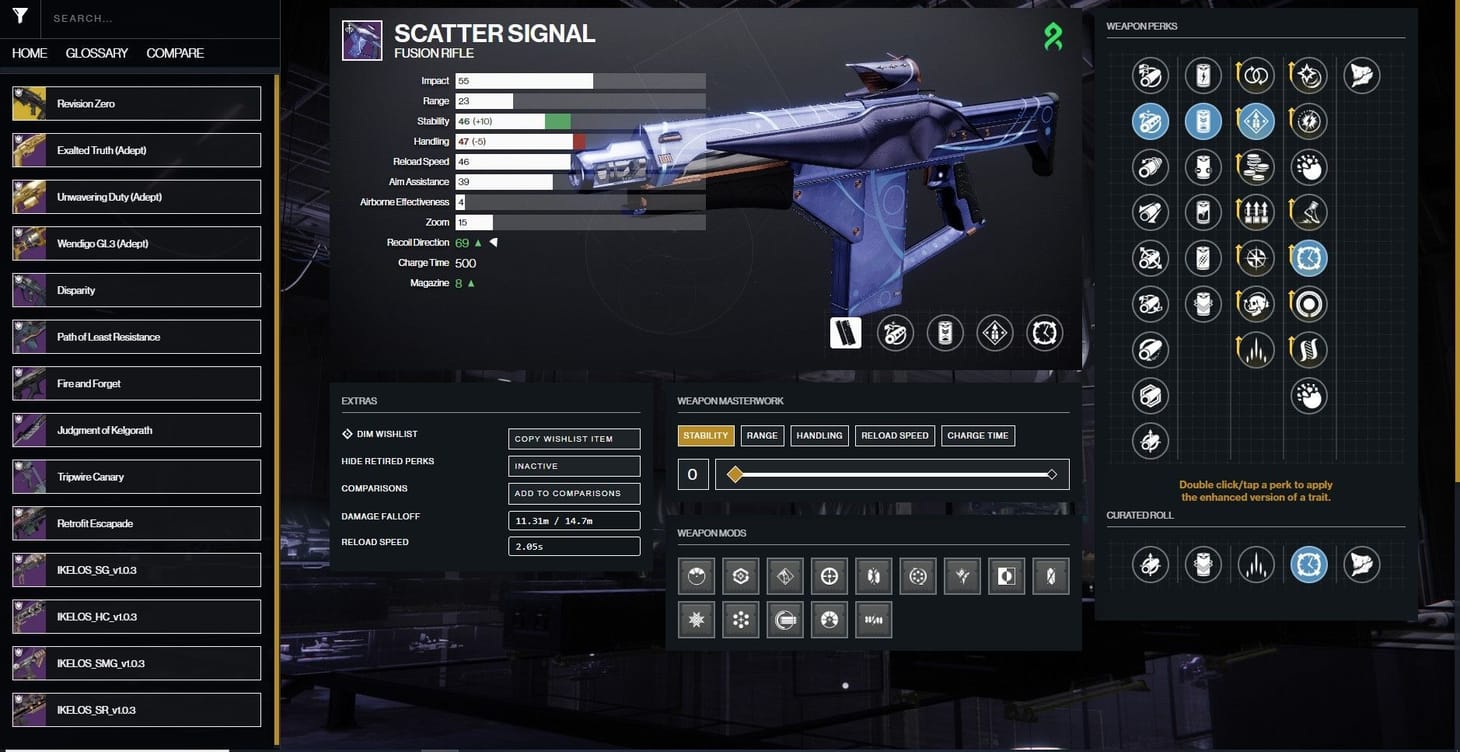 Destiny 2 Scatter Signal: God rolls, drop locations, and more