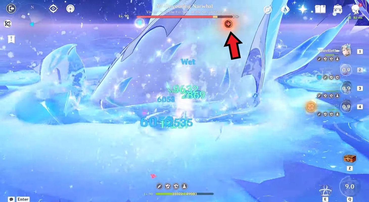 All-Devouring Narwhal in Genshin Impact: Location, how to reach, and ...