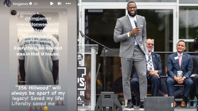 "Literally saved me": LeBron James pays tribute to coach for changing ...