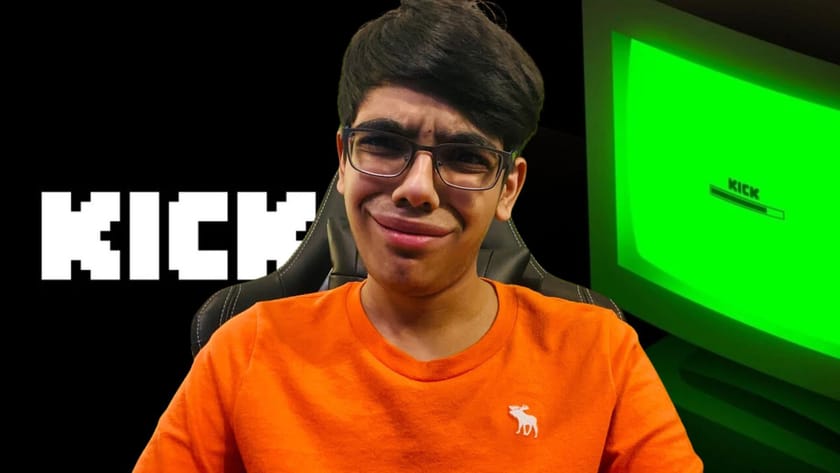 How did Kick streamer N3on's popularity skyrocket in 2023?