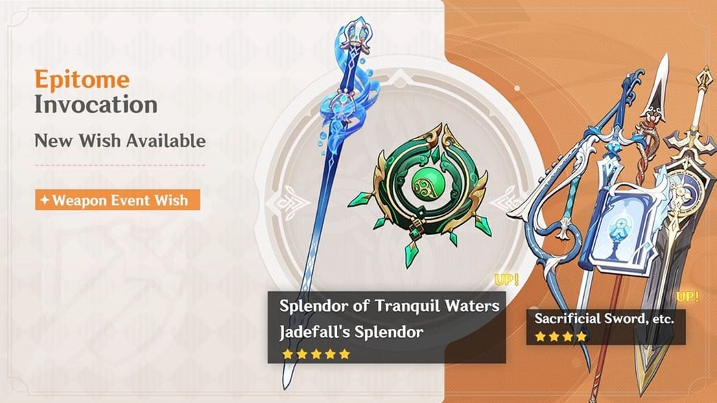 Genshin Impact Furina banner release date, official 4-stars, weapons ...