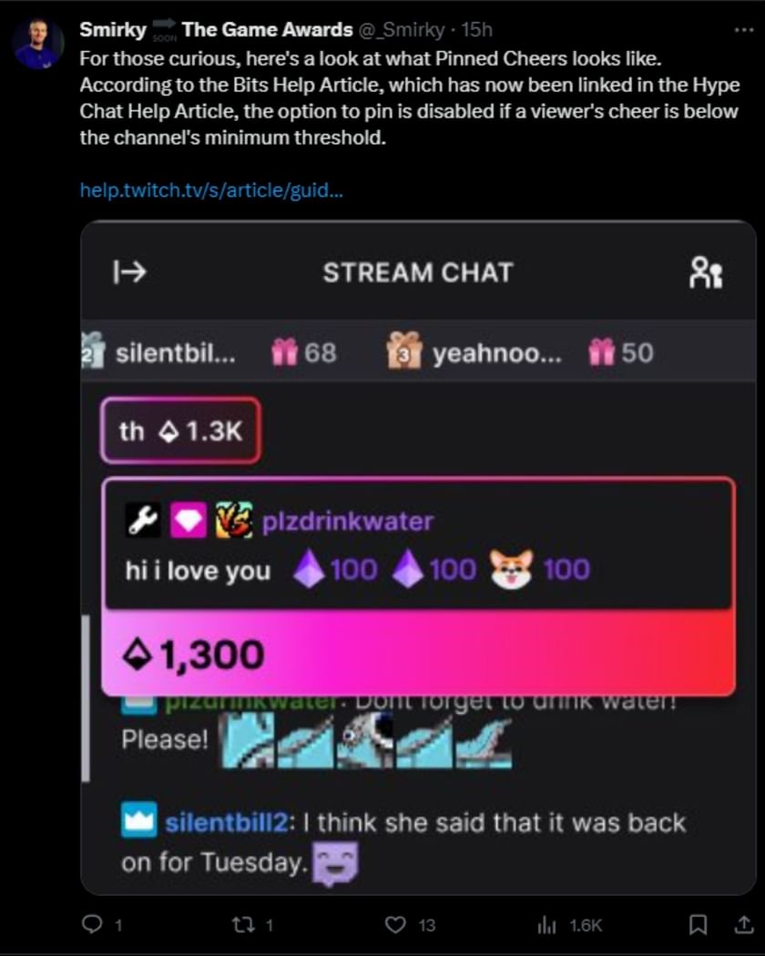 "We still believe in the value of pinned messages" - Twitch announces ...