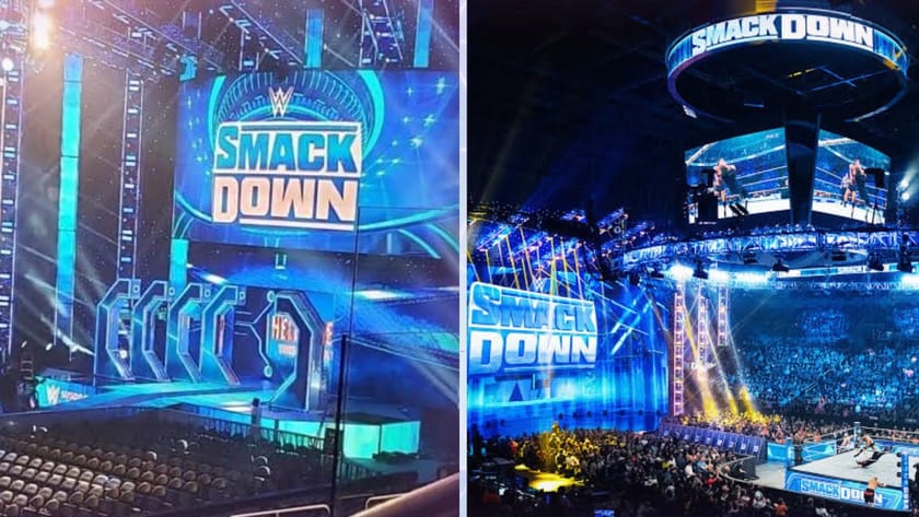 WWE star's hand dragged through broken glass on SmackDown