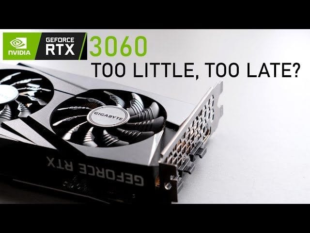 Black Friday deals: Nvidia RTX 3060 discounted to less than $250
