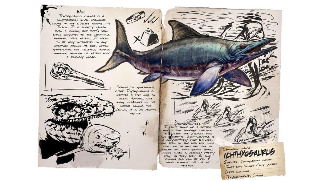 5 strong underwater tames in ARK Survival Ascended