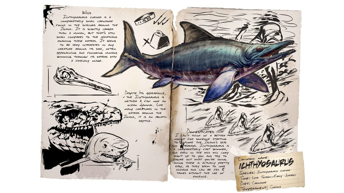 5 strong underwater tames in ARK Survival Ascended