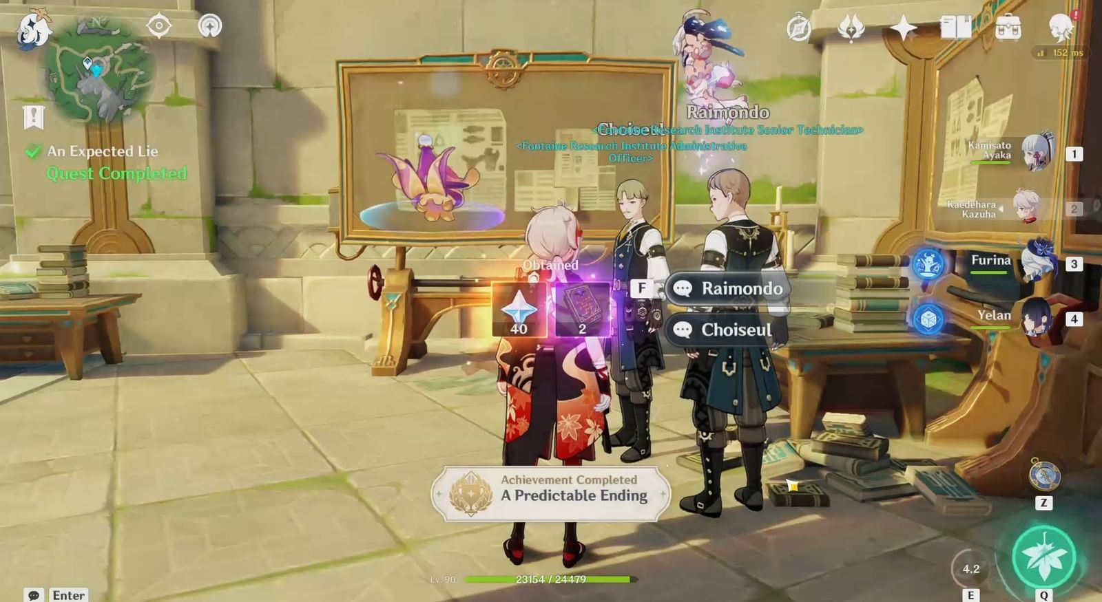 How to open the sealed door in Genshin Impact An Expected Lie quest