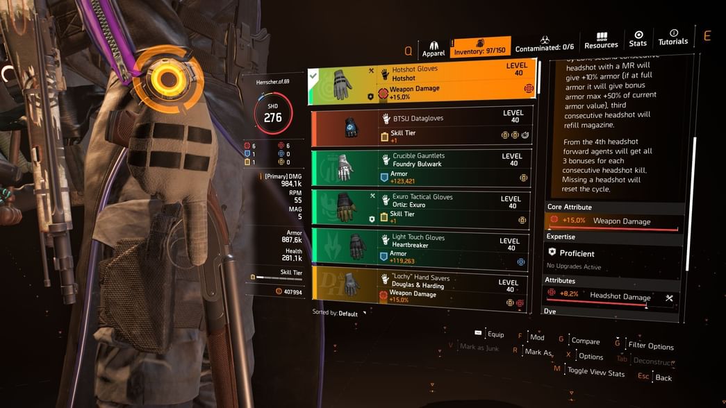 The Division 2 one-shot Sniper build for endgame exploration