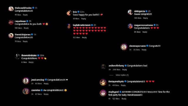 The Bella Twins, Damian Priest, Brandi Rhodes, and many others send ...