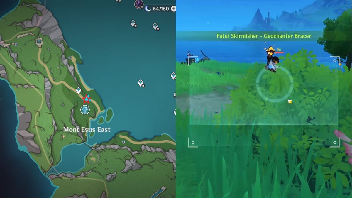 Locations of Staff-Wielding Opponents in Genshin Impact