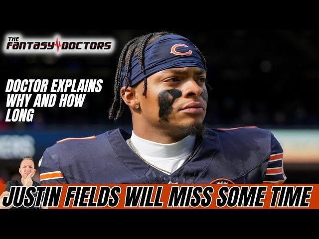 Justin Fields injury update: Latest on Bears QB for Fantasy Football ...