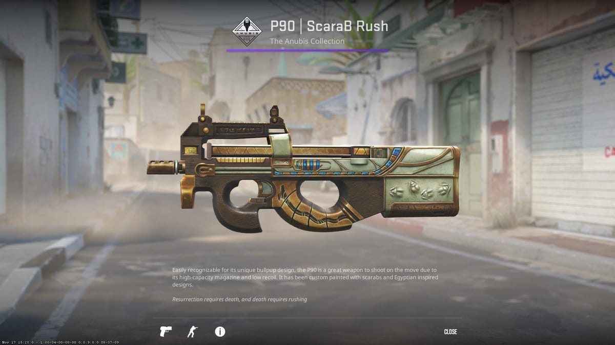 10 best P90 skins in Counter-Strike 2 (CS2)