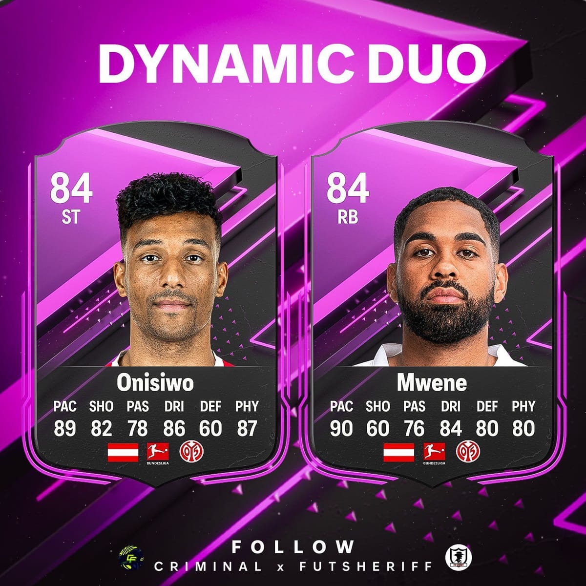 EA FC 24 Karim Onisiwo and Phillipp Mwene Dynamic Duo SBC leaked ...