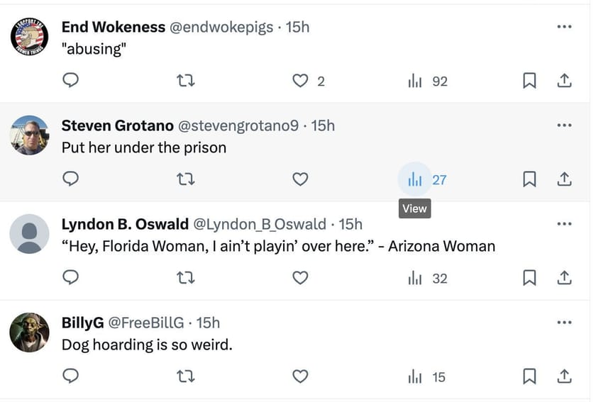 How many charges is April McLaughlin facing? "Dog hoarder" arrested ...