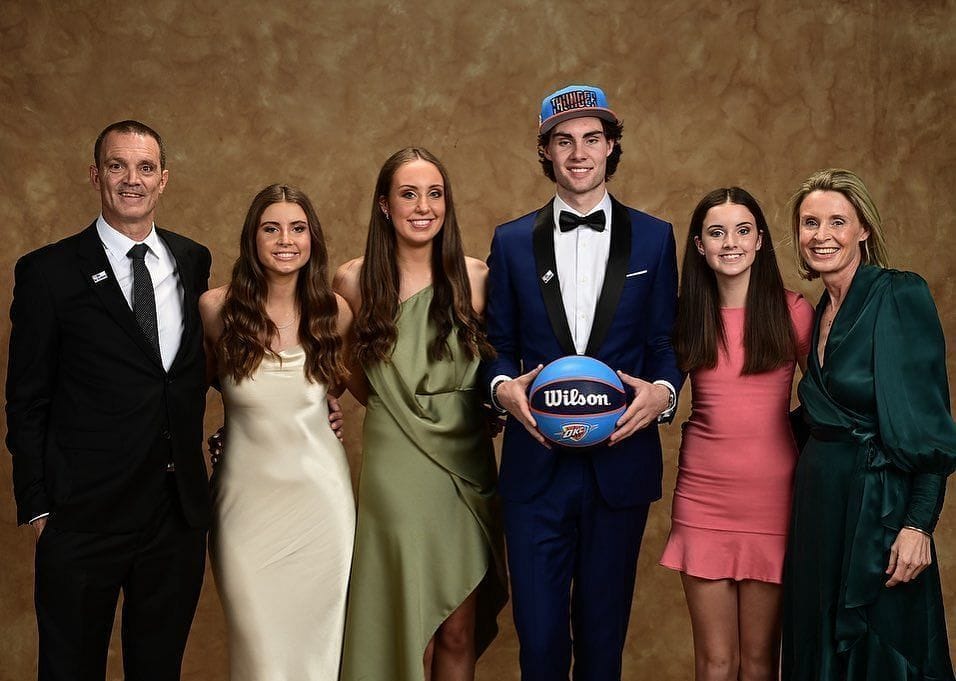 Josh Giddey Parents, Warrick and Kim Giddey | Sportskeeda