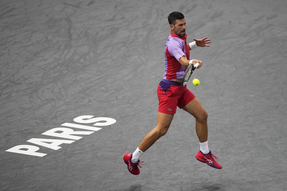 Novak Djokovic surpasses Rafael Nadal in number of matches played during Paris Masters 2023